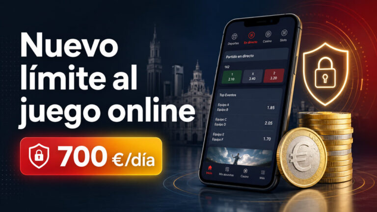 Nuevo límite al juego online en España: qué cambia